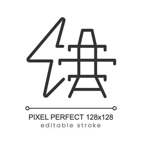 Paper Recycling Pixel Perfect Linear Icon Waste Materials Reusing