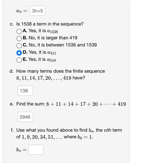 Solved Consider The Sequence 1325374912n1 A How