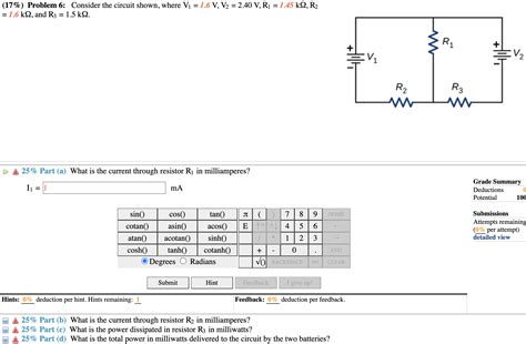 Solved Problem Consider The Circuit Shown Where Chegg