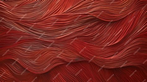 Premium Photo Red Color Glass Fiber Texture Background