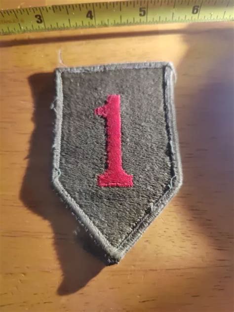 Original Post Wwii 1950s Us Army 1st Infantry Division German Made