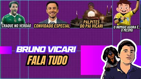 BRUNO VICARI FALA TUDO NO CANAL DO GG YouTube