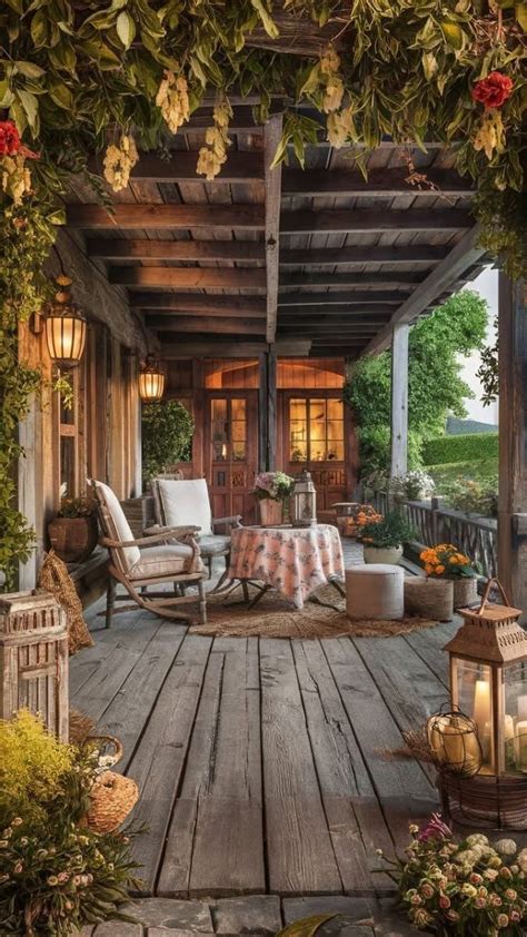 Pin By Sylvia Hern On Visual Happiness In 2025 Farmhouse Patio