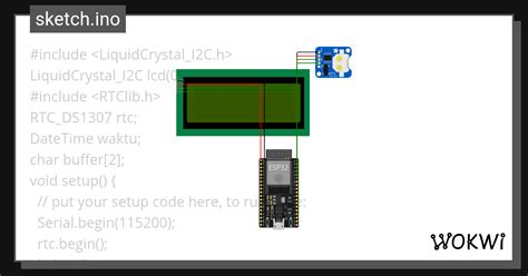 Rtc Arduino Wokwi Esp32 Stm32 Arduino Simulator