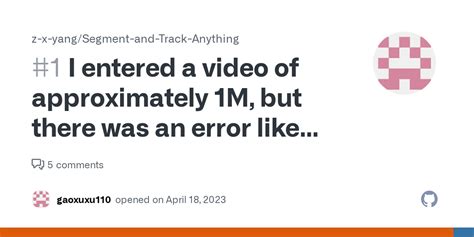 I Entered A Video Of Approximately 1m But There Was An Error Like This