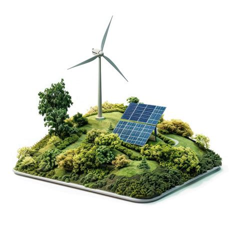 Renewable Energy Landscape Model Premium Photo Rawpixel