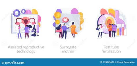 Fertility Treatment And Artificial Insemination Abstract Concept Vector