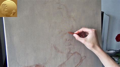 How To Draw A Portrait In Sanguine On Canvas How To Draw A Portrait