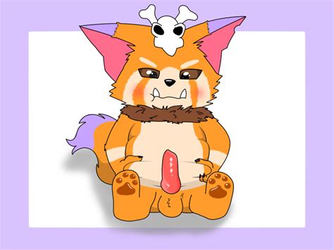 Rule 34 Angry Anthro Belly Bone Brown Eyes Erection Fur Genitals Gnar