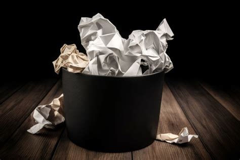Paper Trash Bin Generate Ai