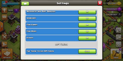 [ask] What Is An Api Token R Clashofclans