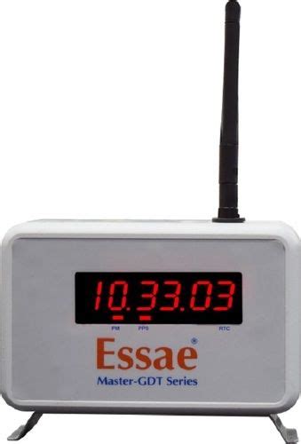 Gps Clock Hips Plastic 147x213x46mm Grey Digital Type Rf