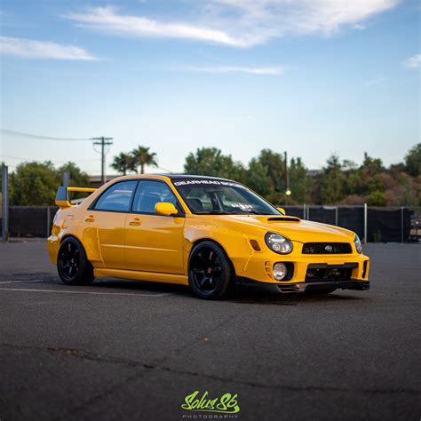 02 03 Subaru Wrx Sti Gd Bugeye Wide Body Fender Flare Battleaero