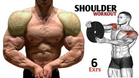6 Best Bodybuilding Boulder Shoulder Workout Erorlife Fitbody Youtube