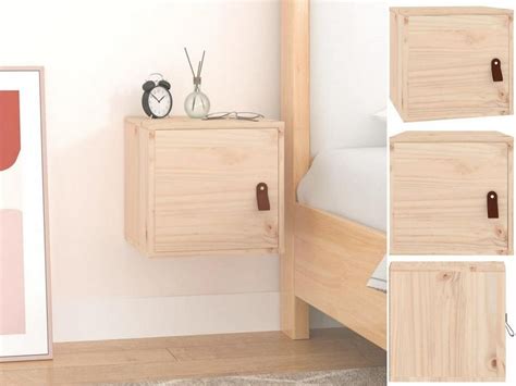Vidaxl Regal Wandschrank 315x30x30 Cm Massivholz Kiefer Nachttisch
