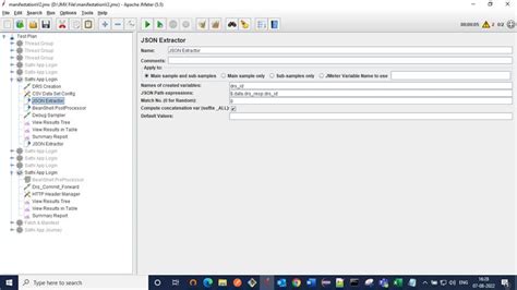 Unable To Send The Value Extracted From Json Extractor As A Body