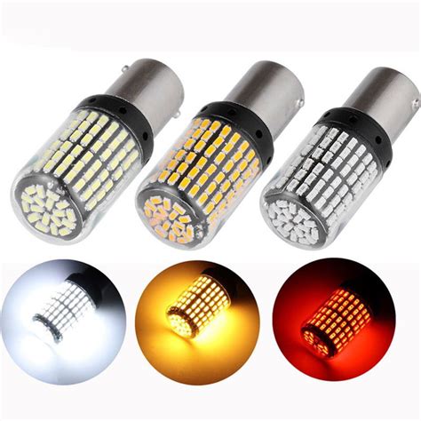 1x S25 1156 BA15S P21W 1157 BAY15D LED Coche Con L Grandado