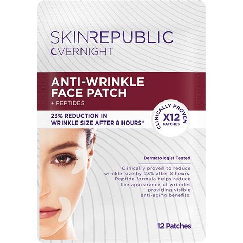 Skin Republic Anti Wrinkle Face Patches 12 Patches Shop Today Get