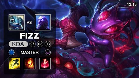 Fizz Vs Ryze Mid Euw Master Patch 1313 Season 13 Youtube
