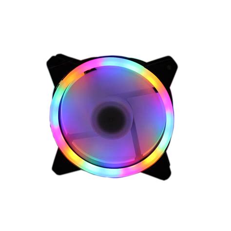 Coolmoon Rgb Renkli Sessiz Fan 3 Pin Pwm 2 Pin Molex 12 Cm Kasa Fanı