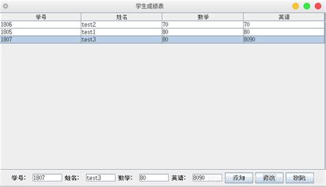 Java （swing）文件版学生信息管理系统jtable实现javajtable类管理系统 Csdn博客
