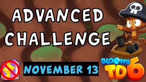 Bloons TD 6 Advanced Challenge Hard 2 Round Challenge No MK No