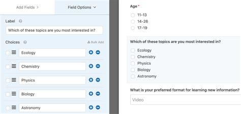 How To Randomize Checkbox And Multiple Choice Options