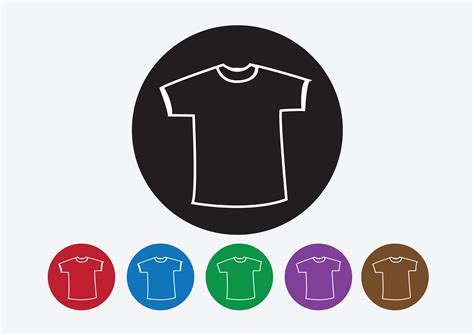 Apparel Shirt And T Shirt Icon Clothing Icons 643801 Vector Art At Vecteezy