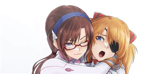 式波・アスカ・ラングレー マリ＆アスカ Ivukiのイラスト Pixiv