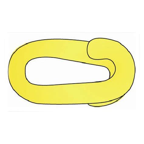 Safety Chain Connector Links Premium Nameplates