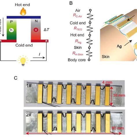 Flexible Design Of Wearable Thermoelectric Generator A Schematic