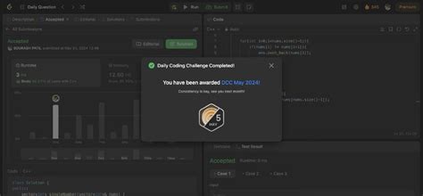 Sourabh Patil On Linkedin Dsa Softwareengineer Leetcode Challenge