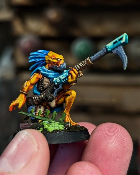 Getting Colour Schemes Ready For The New Models R Kroot