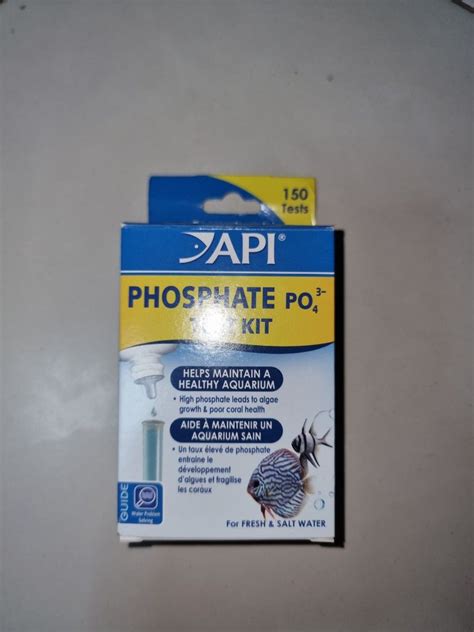 API Phosphate PO4 Test Kit Measure And Check Water Parameters For Shrimps Shrimp Tank Plants