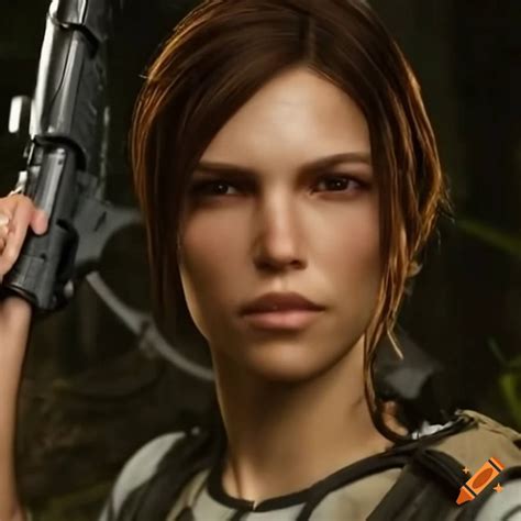 Lara Croft With A Cute Face By Suriimii On Deviantart