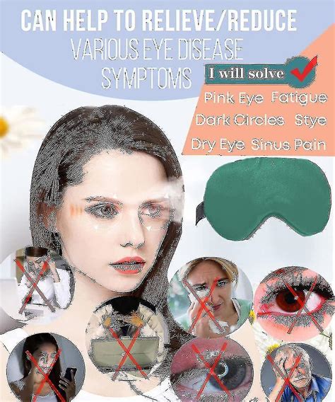 Heated Eye Mask For Dry Eye Sleep Mask Silk Eye Mask Usb With Heat