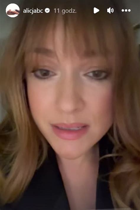 Alicja Bachleda Curuś Zdecydowała Się Na Grzywkę W Nowej Fryzurze