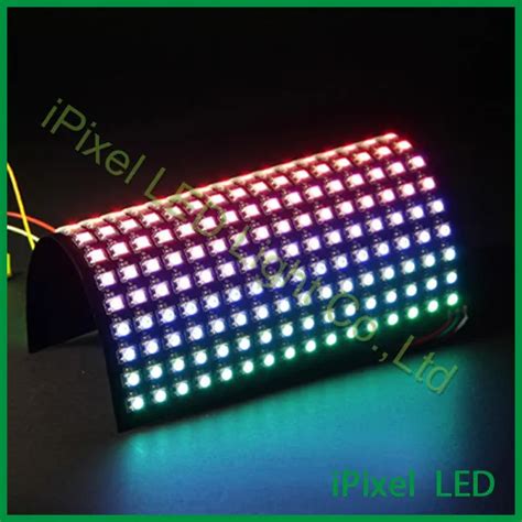 DC5V Ws2812b Rgb Led Pixel Dot Matrix Flexible Led Display 8x8 8x32 16x16 32x32 In LED Modules