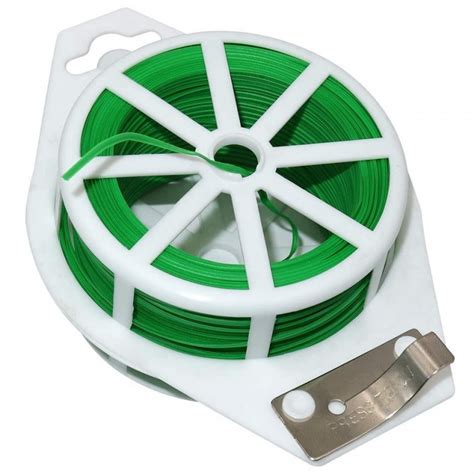 Marksman Garden Plant Support Green Tie Wire 70036c Triple Pack