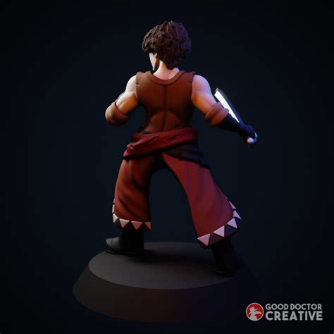 3d Printable Fear And Hunger Mercenary Cahara By Good Doctor Creative