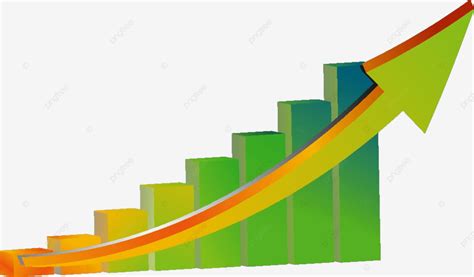 Down Arrow Graph Vector Design Images Vector Illustration Arrow Graph