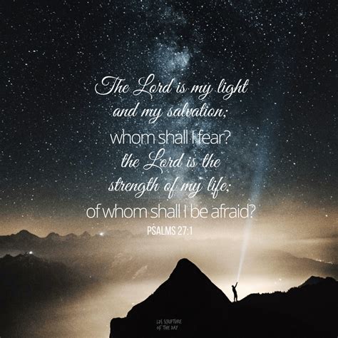 Psalms 27 1 Latter Day Saint Scripture Of The Day