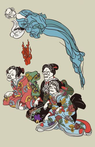 Yokai Ghost Japanese Ukiyo E Drawing By Utagawa Kuniyoshi Ai Illustrator File Us 5 00 Each