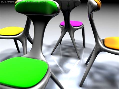Alien Space Invader 3d Model