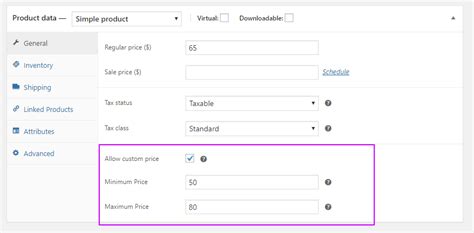 wordpress woocommerce product custom price by crevol codecanyon