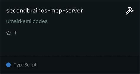 Second Brain Os Mcp Server Glama