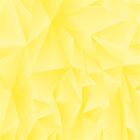 Abstract Yellow Polygonal Background Monochrome Triangle Shape