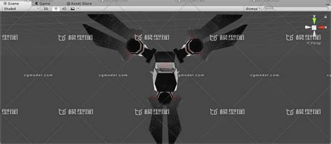Unity3d游戏模型 宇宙飞船模型包模型 其他航天设施模型库 Unitypackage模型下载 Cg模型网