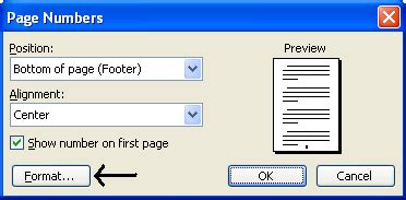 Change The Page Number Format Microsoft Office Support