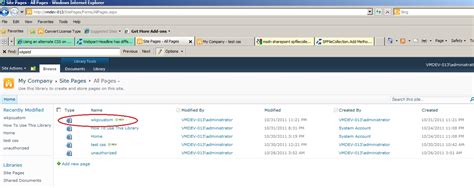 Azure And Co Creating A Wiki Page Template For Sharepoint 2010 Foundation